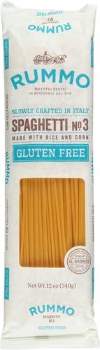 Rummo Italian Pasta Gf Spaghetti No.3 - Always Al Dente, Certified Gluten-Free, Made In Italy (12oz Package), 12 Ounce