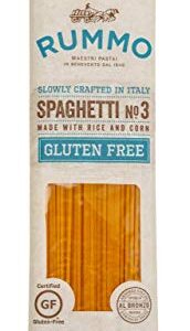 Rummo Italian Pasta Gf Spaghetti No.3 - Always Al Dente, Certified Gluten-Free, Made In Italy (12oz Package), 12 Ounce