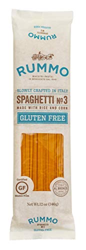 Rummo Italian Pasta Gf Spaghetti No.3 - Always Al Dente, Certified Gluten-Free, Made In Italy (12oz Package), 12 Ounce