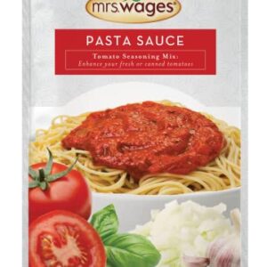 Mrs. Wages Pasta Sauce Canning Mix 5 Ounce (Pack of 6)