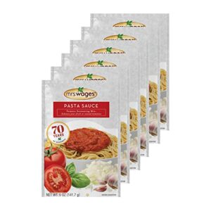 Mrs. Wages Pasta Sauce Canning Mix 5 Ounce (Pack of 6)