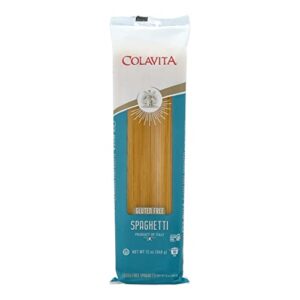 colavita pasta - gluten-free spaghetti, 12 oz - pack of 12