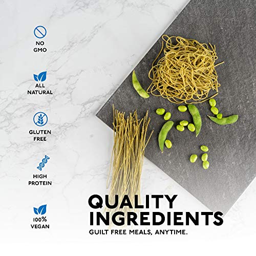 Seapoint Farms Organic Edamame Spaghetti, Healthy Gluten-Free Noodles, 7.05 Oz, Pack of 3