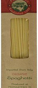 Montebello Organic Pasta spaghettie, 16 Ounce, 5 count