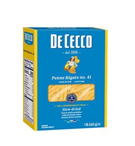 de cecco penne rigate pasta, 16 oz