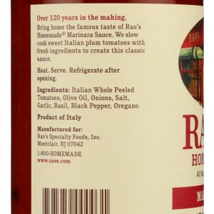 Raos Marinara Sauce, 15.5 oz (Pack of 2)