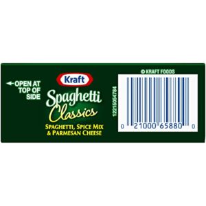 Kraft Tangy Italian Spaghetti Spice Mix & Parm - 8 Ounce (Pack of 3)