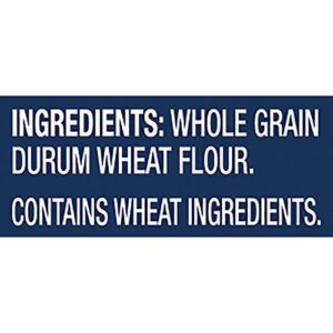 Whole Grain Pasta, Thin Spaghetti, 16oz,(Pack of 4)