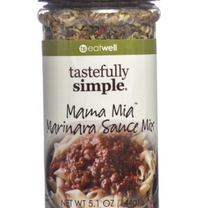 Tastefully Simple Mama Mia Marinara Sauce Mix, 5.1 Ounce