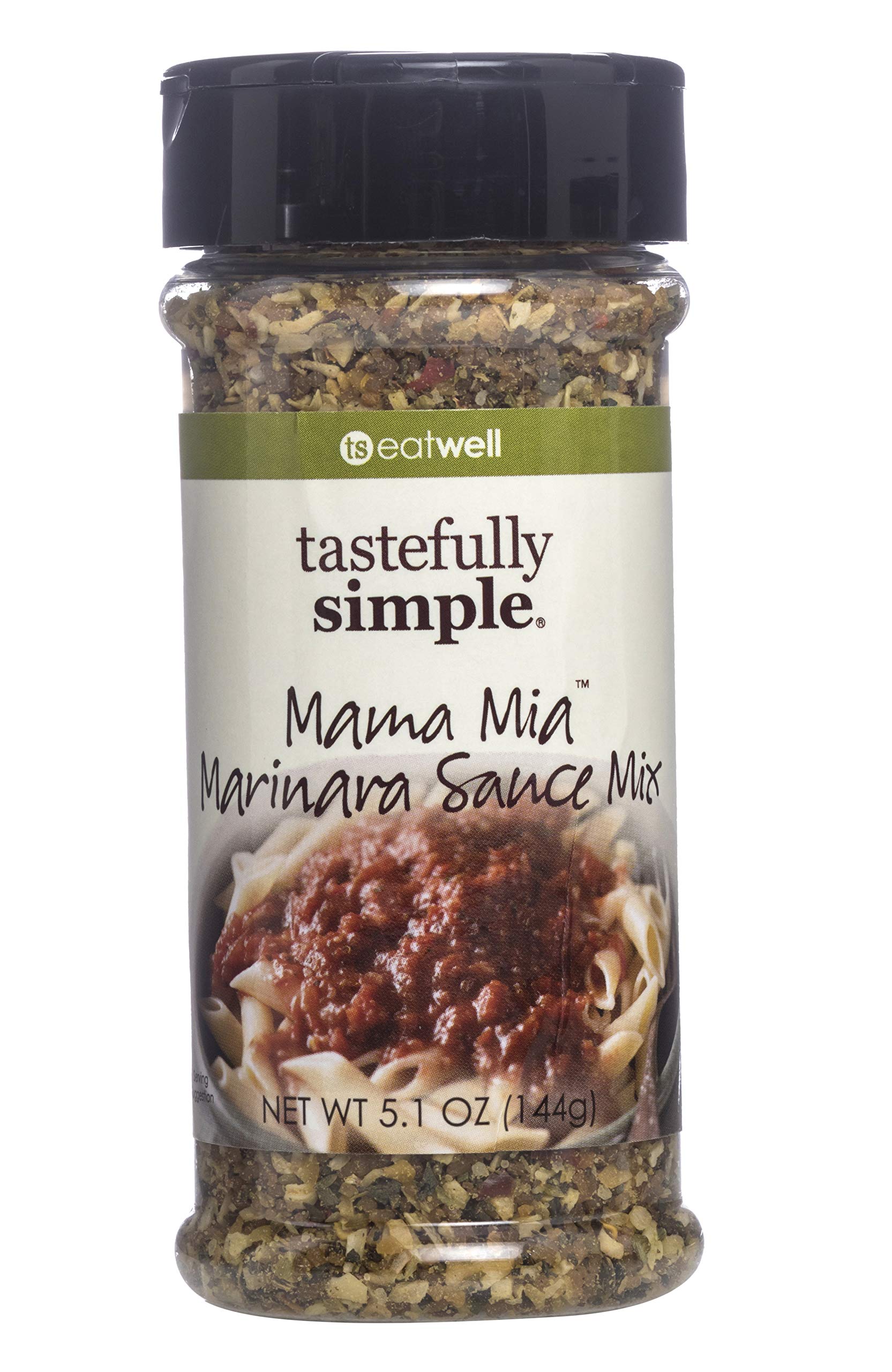 Tastefully Simple Mama Mia Marinara Sauce Mix, 5.1 Ounce