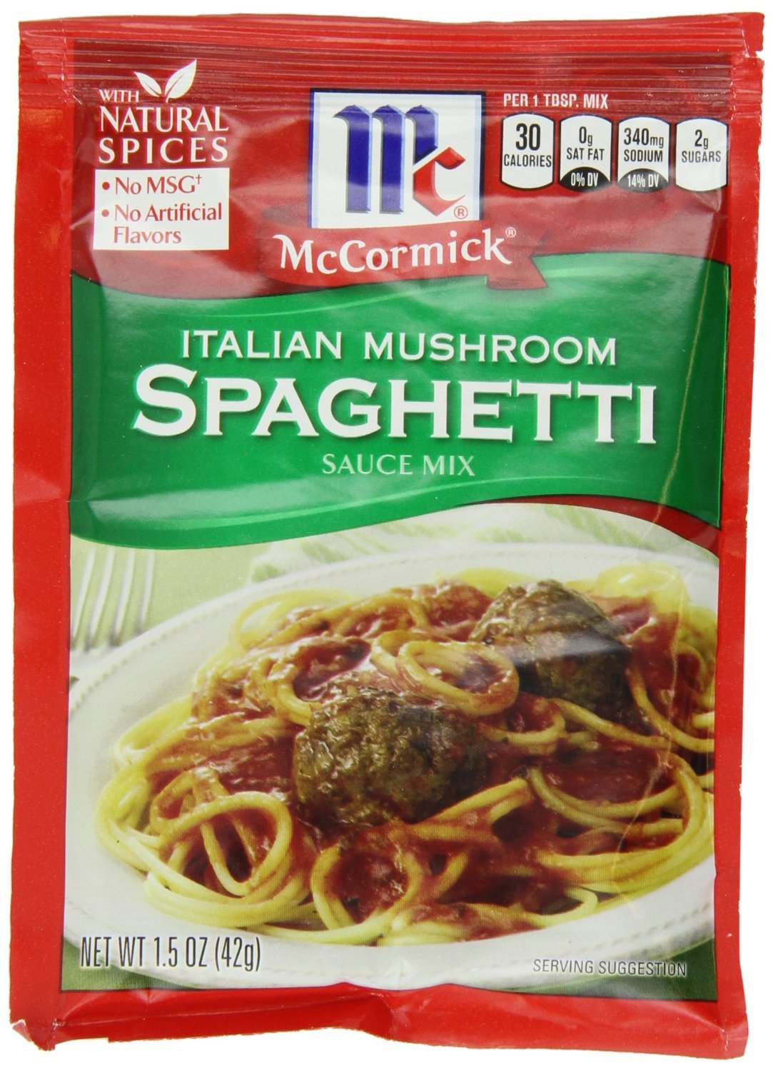 McCormick Spaghetti, Italian, 1.5-Ounce Units (Pack of 24)