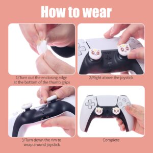 Switch Pro Controller Thumb Grips, Cute Moon Cat Thumb Grips for Switch Pro Controller, PS5 Controller, PS4 Controller, Xbox Controllers