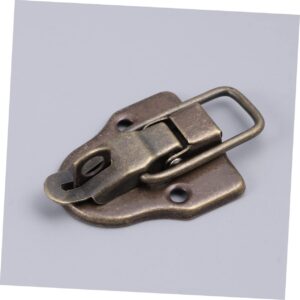 6 Pcs Box Alloy Latch Antique Wooden Lock Hook Locks