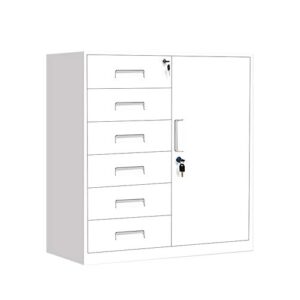 grfit file cabinet steel file cabinet office data cabinet metal storage cabinet with lock locker with drawer filing cabinets (color : b)