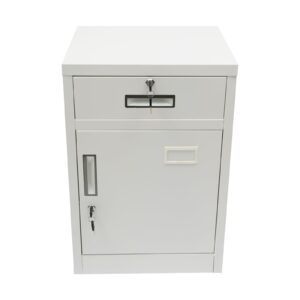 tfcfl file cabinet with lock,2-drawer file cabinet,under desk locking cabinet,filing cabinet for home office,metal filing cabinet 17.3x15.4x25.6in,white