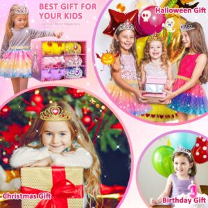 Kids Toys for Girls,Toddler Girl Toys Princess Dress Up Clothes for Little Girls,Unicorns Gifts for Girls,Princess Shoes Costume Toys for 3 4 5 6 7 8 Year Old Girls Christmas Brithday Gifts Ideas