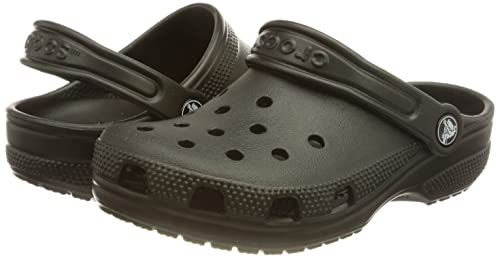 Crocs Kids' Classic Clog , Black/Black, 13 Little Kid