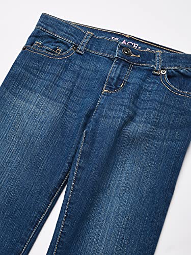 The Children's Place girls Basic Bootcut Jeans, Md Lara Wash Single, 10 US