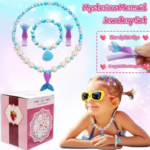 BEKALERZ Jewelry Toys-for-Girls,Toddler Girls Toys Age 6-8,Lovely Rings Kids-Toys for 3 4 5 6 7 8 9 10 Year Old Girls,Play Jewelry Princess Toys for Dress Up,Easter Birthday Unicorns-Gifts-for-Girls