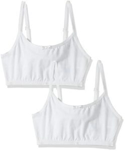 the children's place girls basic bra (pack of 2)