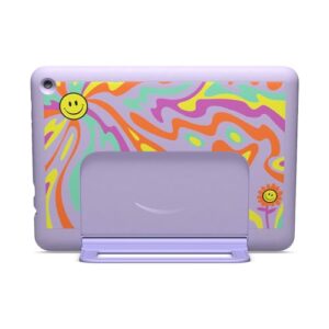 amazon kid-friendly case for fire hd 10 tablet (only compatible with 13th generation tablet, 2023 release) - happy day