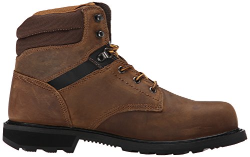 Carhartt Men's Traditional Welt 6" Steel Toe Work Boot Construction, Crazy Horse Brown Oil Tanned, 11