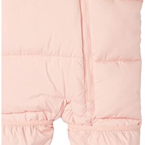 Amazon Essentials Unisex Babies' Puffer Bunting Suit, Blush, 18 Months