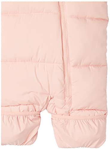 Amazon Essentials Unisex Babies' Puffer Bunting Suit, Blush, 18 Months