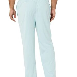 Amazon Essentials Men's Knit Pajama Pant, Light Blue, Large