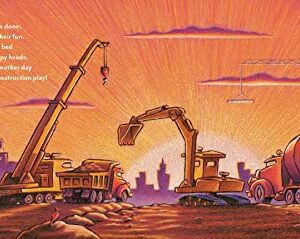 Goodnight, Goodnight Construction Site (Board Book for Toddlers, Children's Board Book)