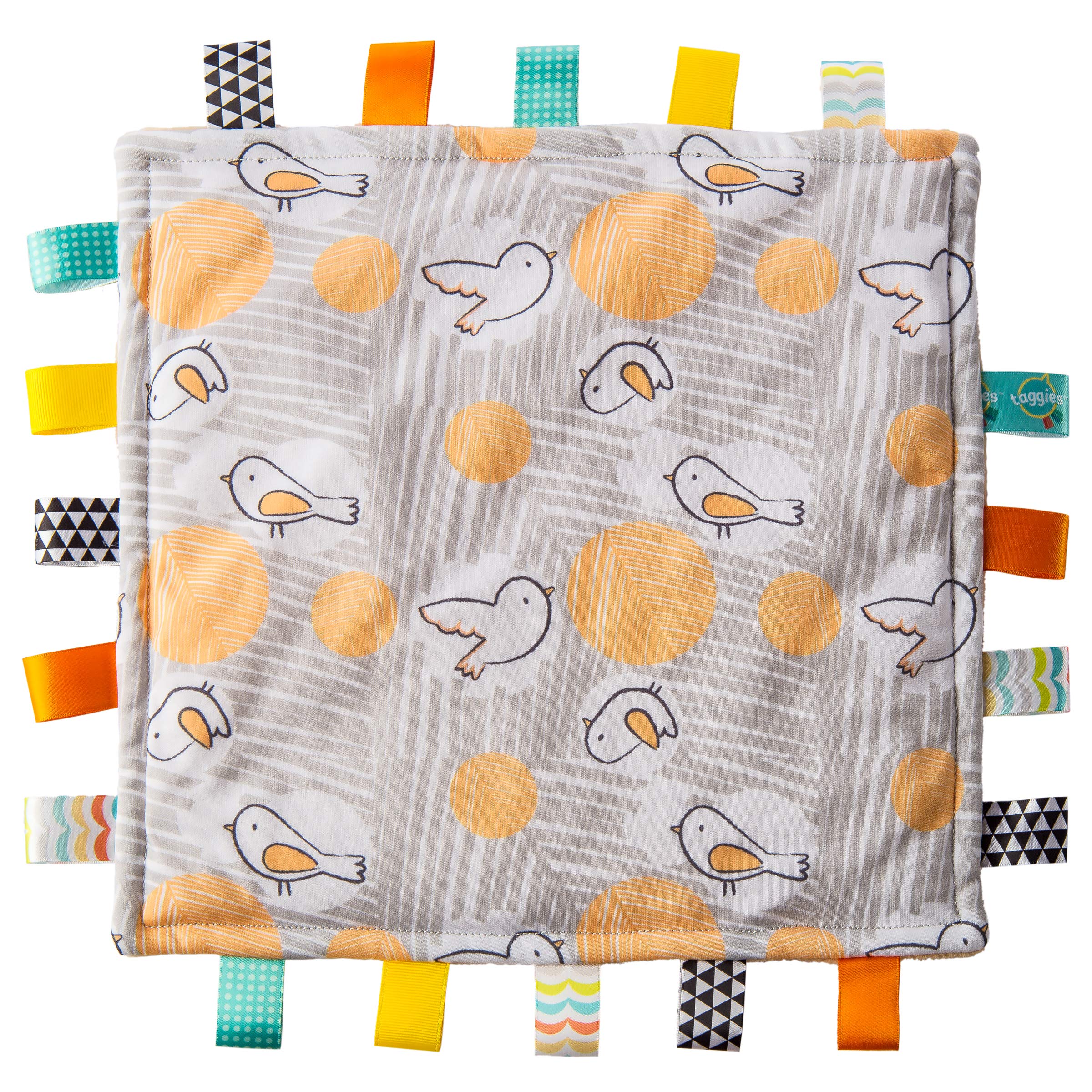 Taggies Original Blanket, 12 X 12", Comfy Birds (41510)