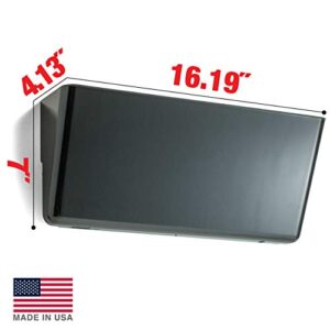 Officemate Wall File, Legal Size, Black (21442)