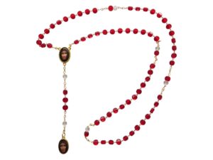 angeltios de mexico precious blood of jesus christ rosary preciosa sangre de cristo rosary handmade prayer