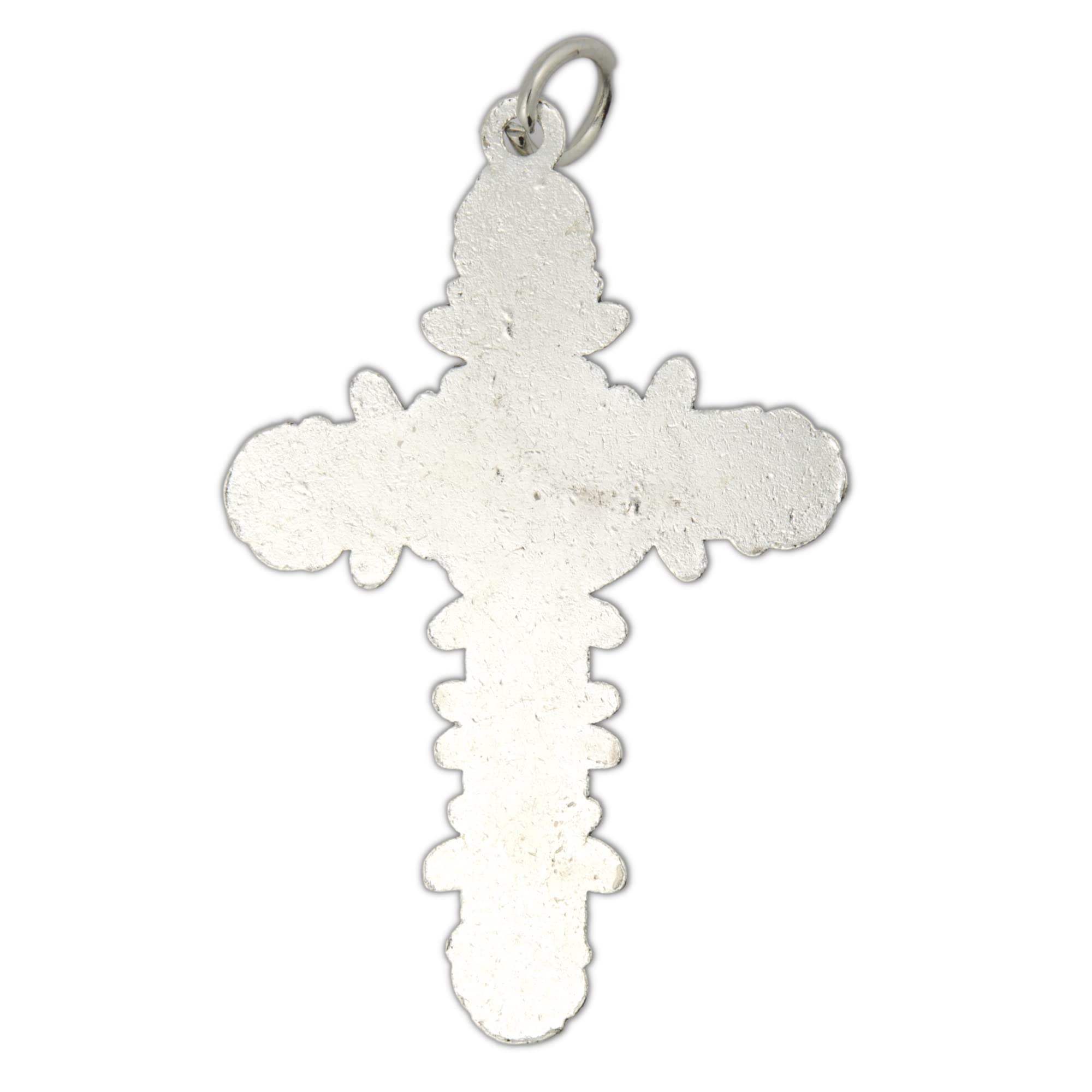 Rosary Making Crucifix, Catholic Cross Jewelry Pendant, Sacramental Celebration Accessory, 2 Inches (Pack of 3)