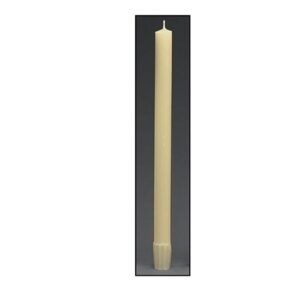 51% Beeswax Altar Candle - 1-1/2 x 9" - 12/bx 9781574558289 - Gifts, Crosses, Rosaries, Chains and Much More