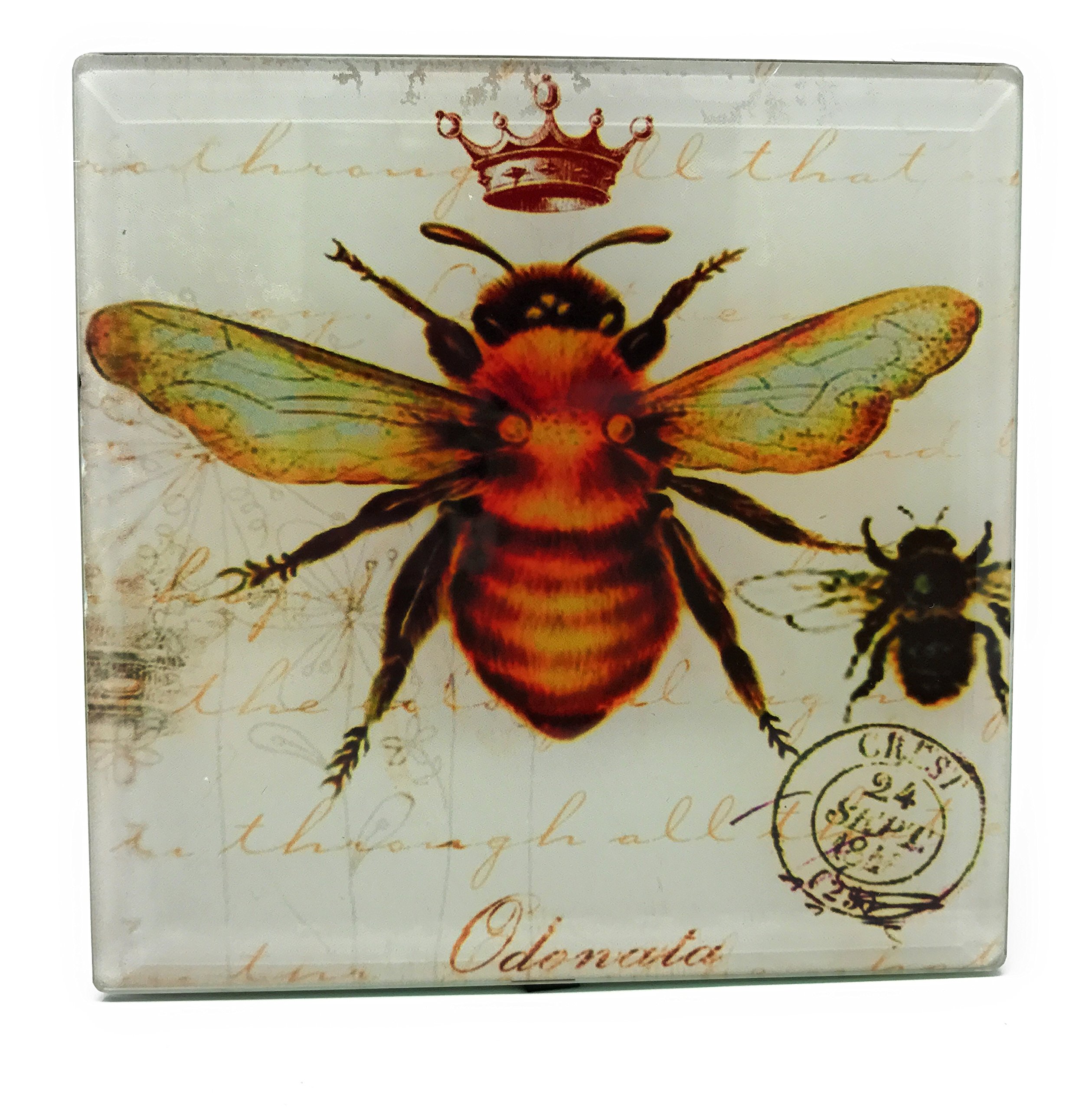 Glass Keepsake Jewelry Box (Imperial Bee)