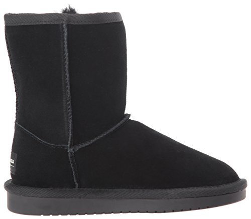 Koolaburra by UGG Girls' Victoria Short Fashion Boot, Black, 02 Youth US Little Kid