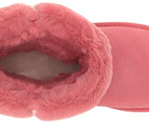 Koolaburra by UGG Girls Aubrei Short Fashion Boot, Tea Rose, 2 Little Kid US