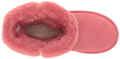 Koolaburra by UGG Girls Aubrei Short Fashion Boot, Tea Rose, 2 Little Kid US