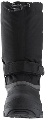 Kamik Girl's Waterbug5 Snow Boot, Black/Charcoal, 2 Medium US Little Kid