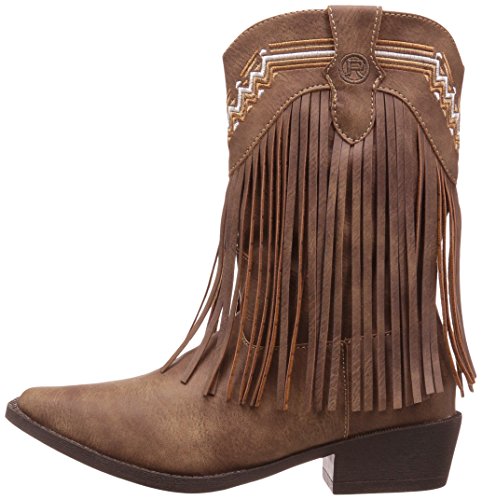 Roper Little Kids Fringes Boot, Brown, 2