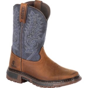 Rocky Kids' Ride FLX Western Boot Size 2(M)