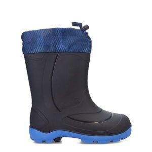 Kamik Kids Unisex Snobuster2 Warm Waterproof Winter Boots Snow, Navy/Blue, 2 US Little