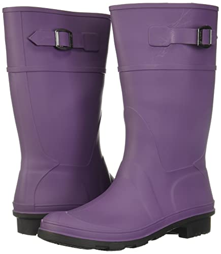 Kamik Raindrops Rain Boot,Eggplant,2 M US Little Kid