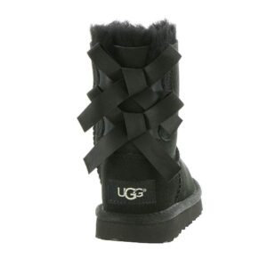 UGG Unisex-Child Bailey Bow Ii Boot, Black, 04