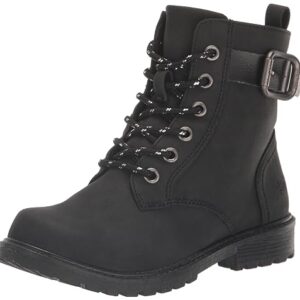 Blowfish Malibu Kids Girls Reyez-ki Combat Boot, Black, 2 Little Kid