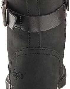 Blowfish Malibu Kids Girls Reyez-ki Combat Boot, Black, 2 Little Kid