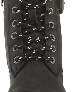 Blowfish Malibu Kids Girls Reyez-ki Combat Boot, Black, 2 Little Kid