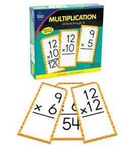 carson dellosa multiplication flash cards for kids ages 8+, times table flash cards for grade 3, grade 4 and grade 5, multiplication flash cards with answers