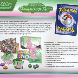 POKEMON TCG: Scarlet and Violet: Paradox RIFT: Elite Trainer Box - Iron Valiant